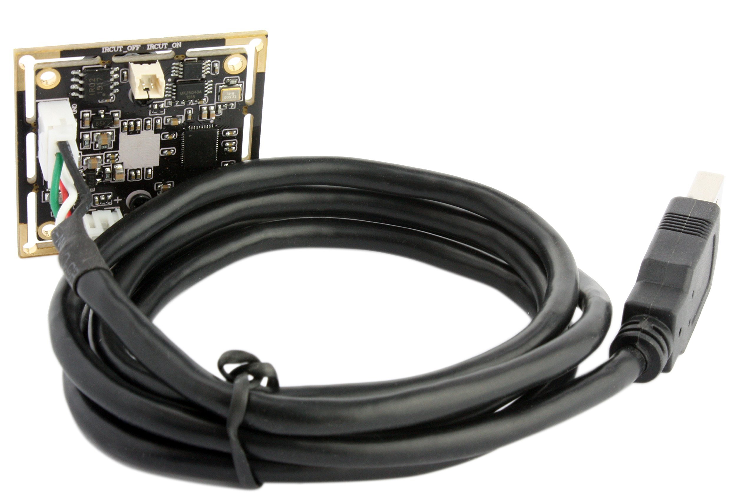 ELP 180degree Fisheye Raspberry Pi 1080P H.264 Microphone PC Web USB Security Camera for Laptop Wide Angle Mini UVC USB2.0 Video Audio Webcam Board 2MP CMOS AR0330 Lightburn Laser Camera for Computer