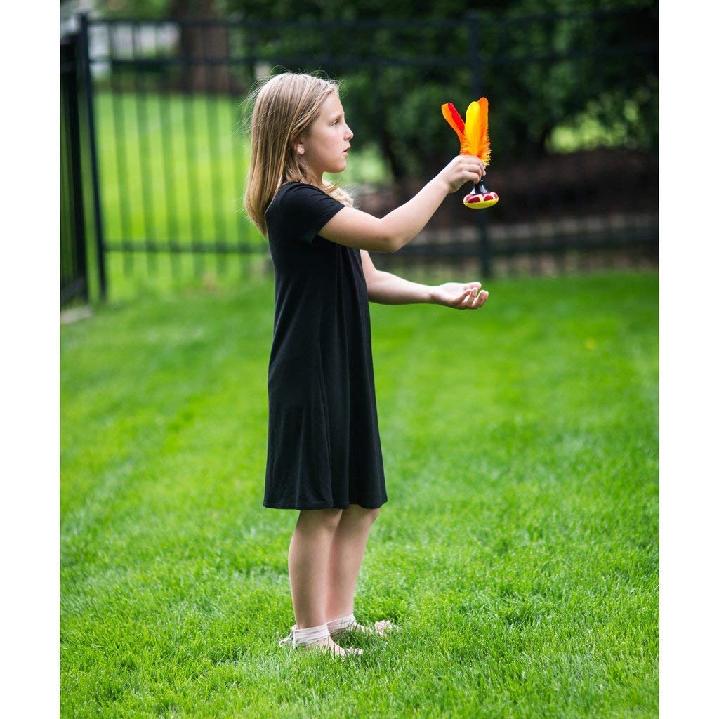 Discovery Toys GO-MO Feather Ball | Outdoor Activity Play Toy | Kid-Powered Learning | STEM Toy Early Childhood Development