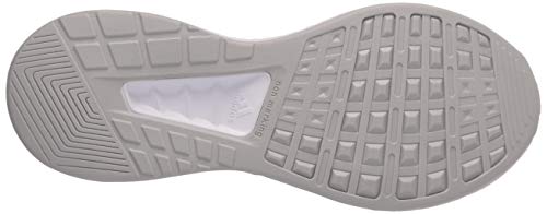 adidas Women's Runfalcon 2.0 Running Shoe, White/White/Silver Metallic, 6