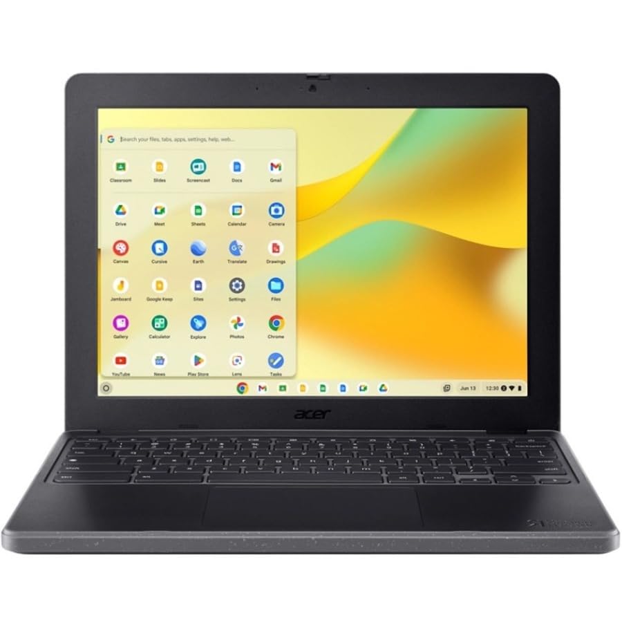 acer Chromebook Vero 712 CV872T CV872T-30DA 12" Touchscreen Chromebook - HD+ - 1366 x 912 - Intel Core i3 12th Gen i3-1215U Hexa-core (6 Core) 1.20 GHz - 8 GB Total RAM - 64 GB SSD - 64 GB Flash