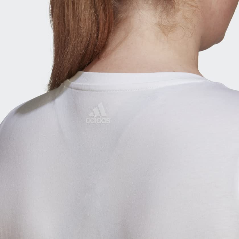 adidas Womenomen E Tee, Purple Tint/Copper Metallic, Large