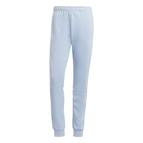 adidas Originals Men's Adicolor Challenger Pants, Blue Dawn, Medium
