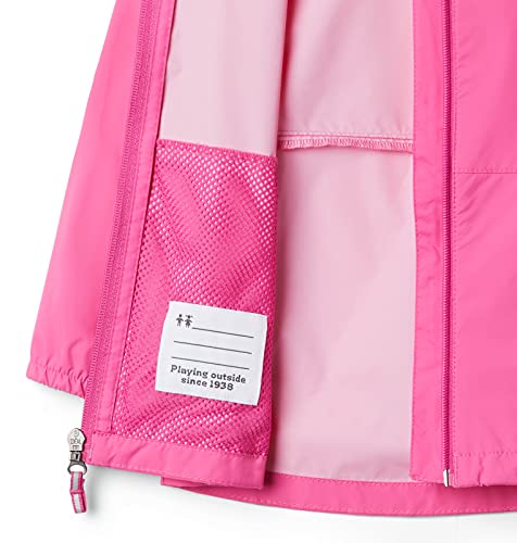 Columbia Youth Girls Switchback II Jacket, Pink Ice, X-Small