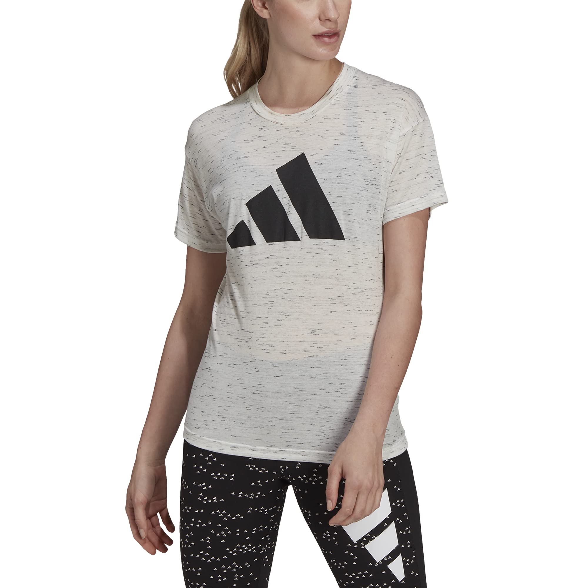 adidas womens FARM Crop Tank Bold Red/White Large