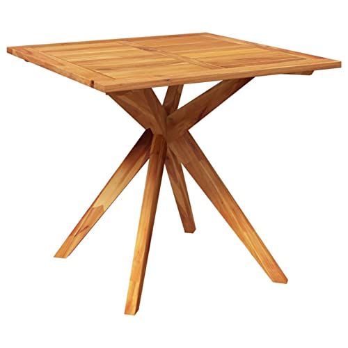 Camerina 5 Piece Patio Dining Set Outdoor Dining Table Set Patio Table and Chairs Set Outdoor Patio Dining Set Solid Wood Acacia 3087136