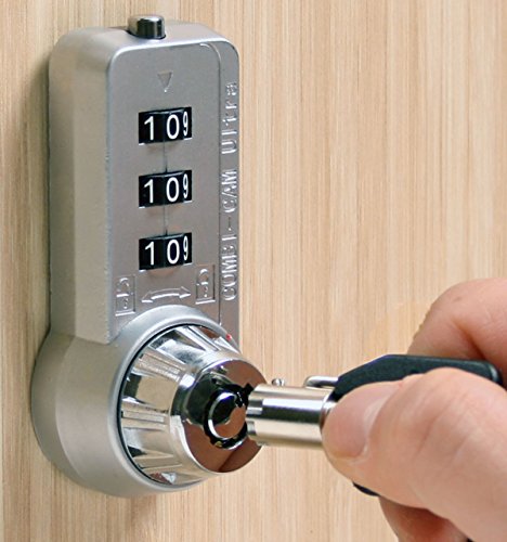 Combi-Cam Keys FJM Security 7440L, 1.125, Chrome