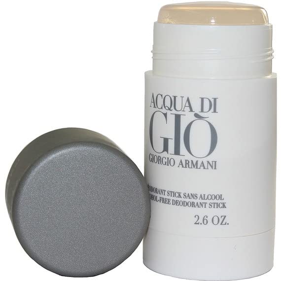 Acqua DI GIO Deodorant Stick for Men 2.6oz Alcohol Free by GIORGIO ARMANI