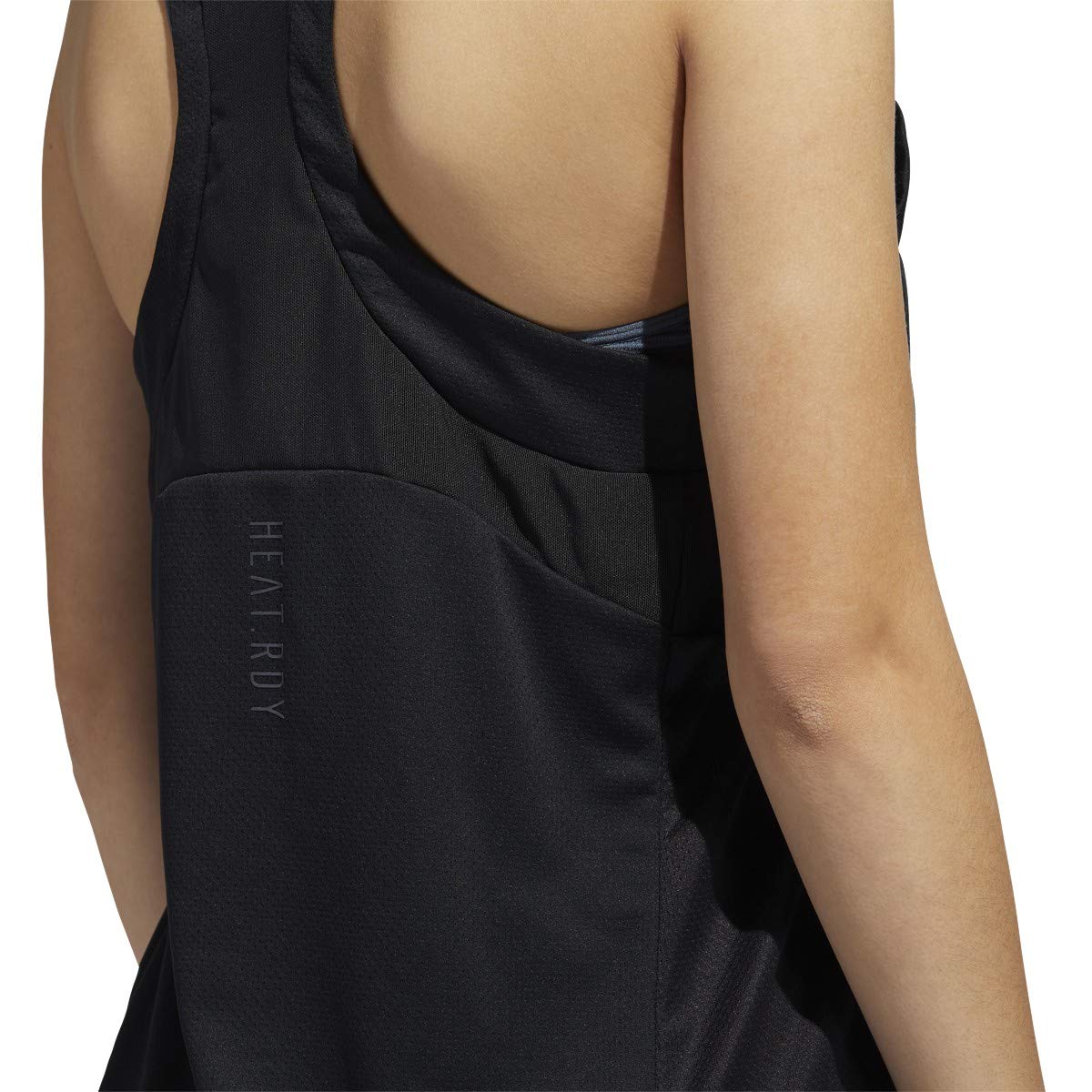 adidas womens Training Tank HEAT.RDY Black Large