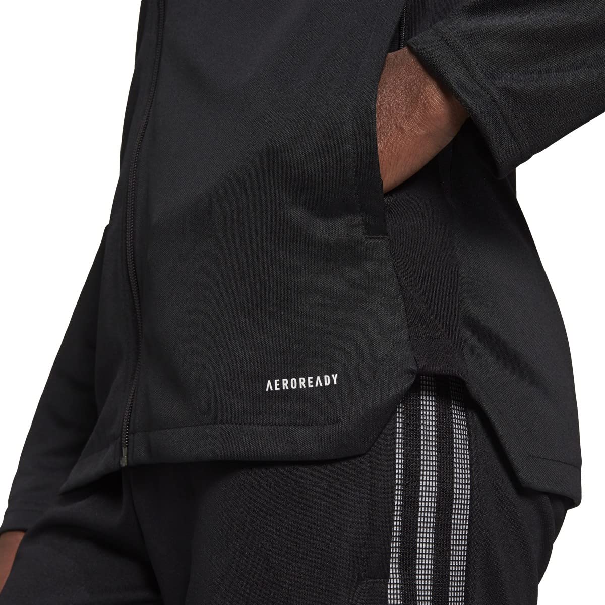 adidas womens Tiro 21 Track Jacket Black Medium