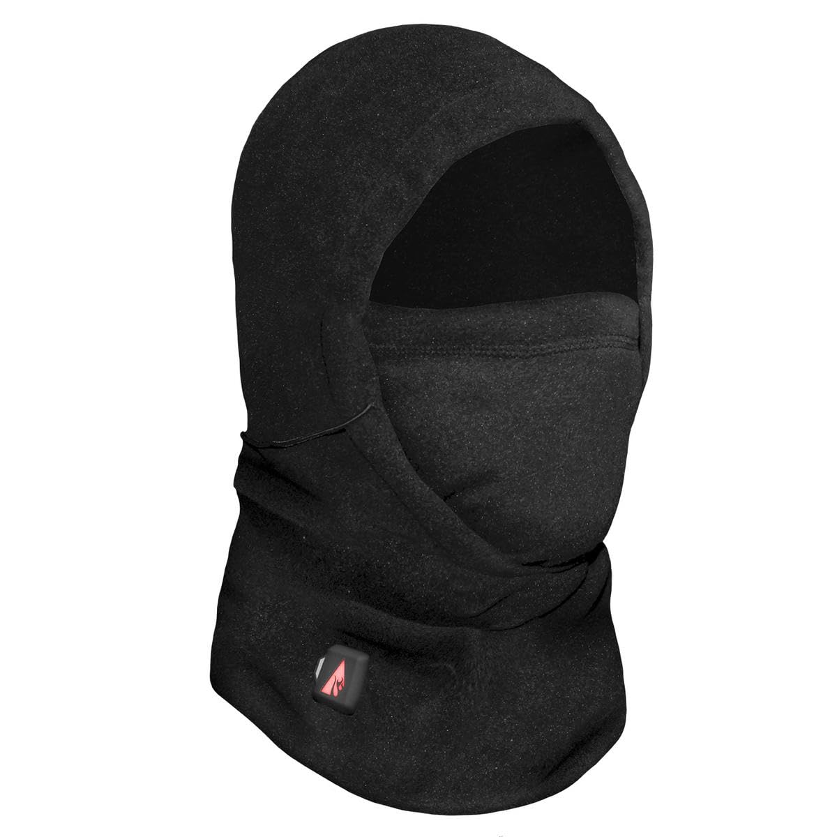 ActionHeat 5V Battery Heated Fleece Balaclava Face Mask Men - Winter Face Mask for Cold Weather, Unisex Heated Hat, One Size Black