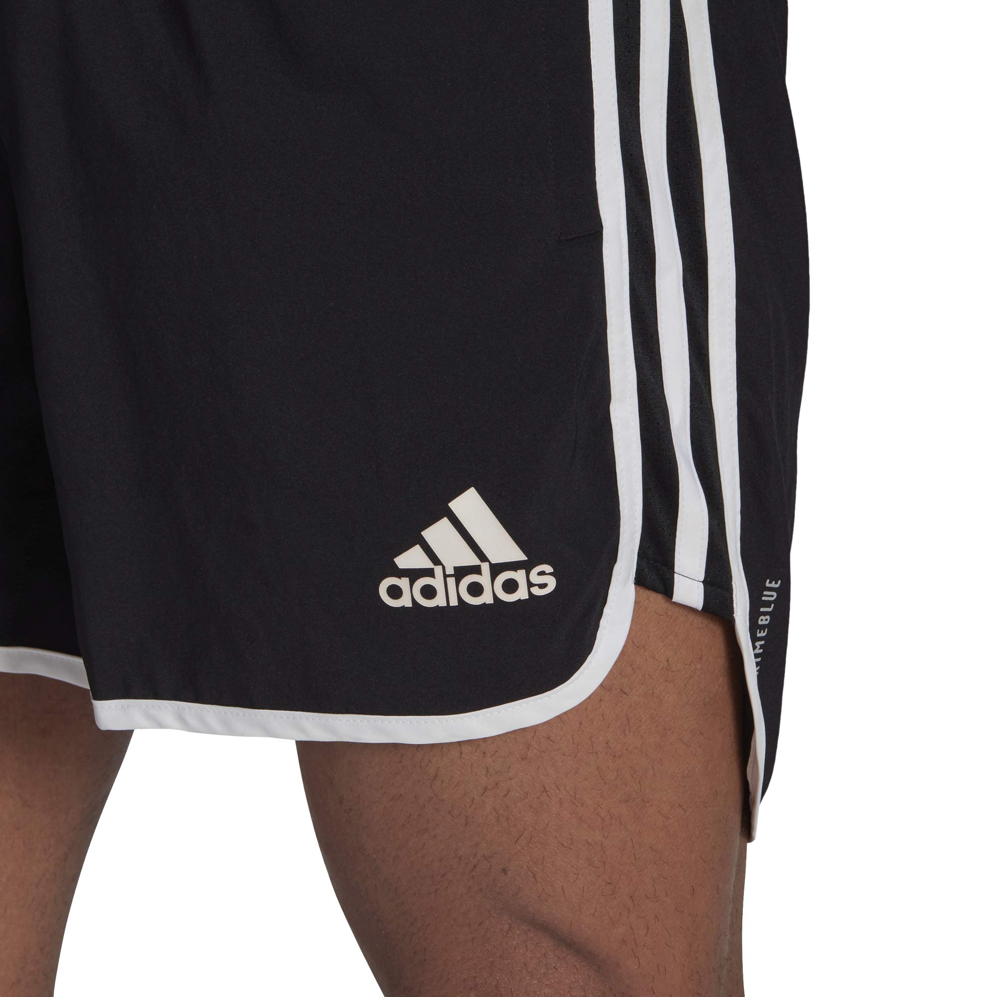 adidas,mens,M20 PB Shorts,Black/White,Small 7"