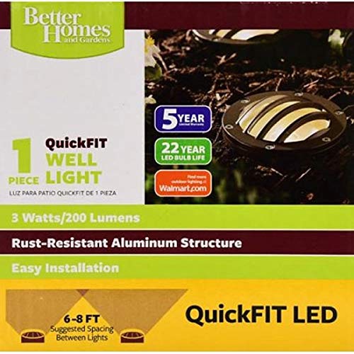 Better Home QuickFit 200 Lumen Well Light WM8 BH17-092-099-25