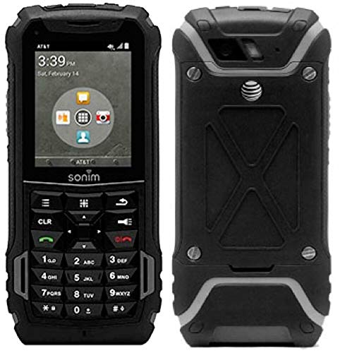 Sonim XP5 4G LTE The Worlds Most Indestructible Cell Phone Wireless 4G LTE Rugged PTT MIL-SPEC Cellphone - Carrier Locked to AT&T