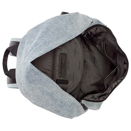 Calvin Klein Landon Zip Around Backpack, Denim Combo,One Size