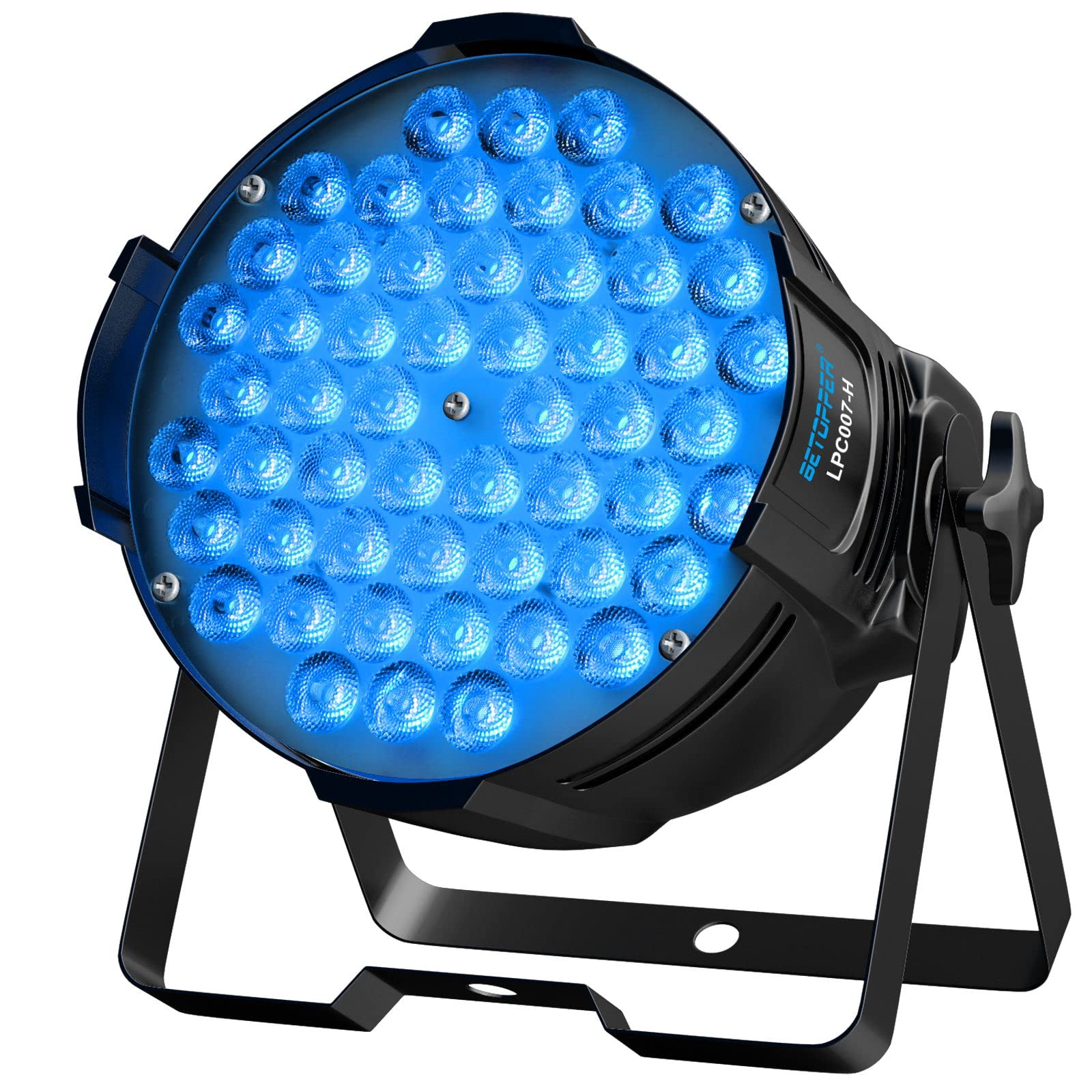 Betopper Strobe Light - Stage Lights Par Lights 54x3W RGB 3-in-1 dj Lights for Parties Professional Disco Backdrop Birthday Dancing Lights for Wedding Bar Yard Room