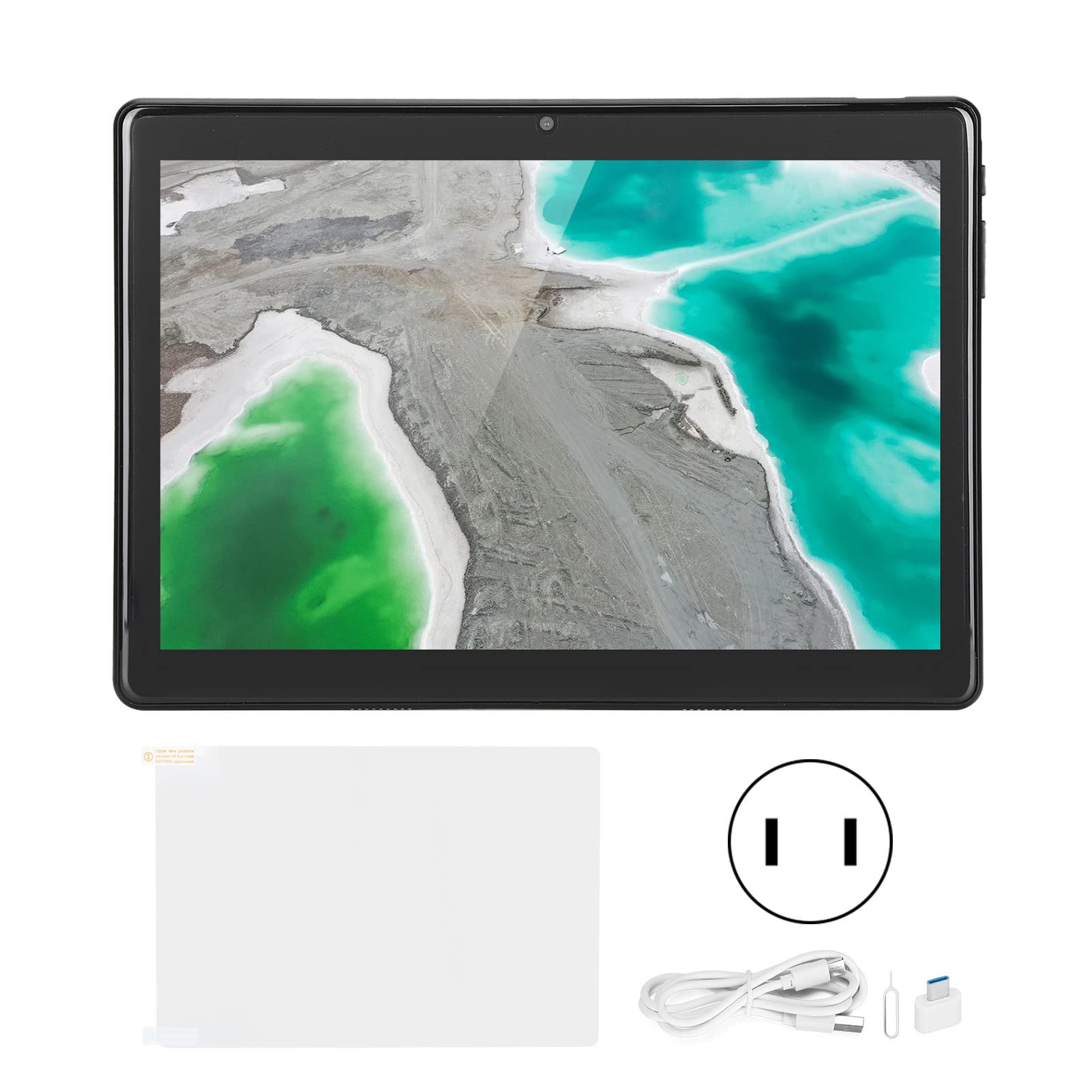 Acogedor 10.1 Tablet PC 4G LTE Tablet with 1280x800 Resolution 10.1 Inch IPS LCD Screen, Octa?Core CPU 2G RAM 32GB ROM Dual SIM Dual Standby Portable Tablet for Study Play Work, Black