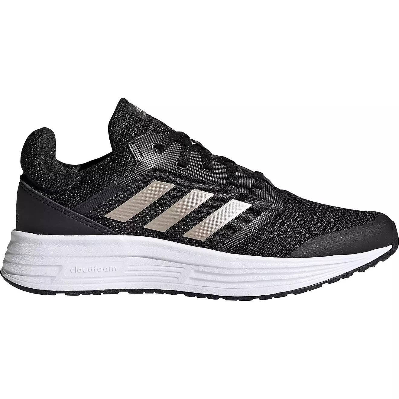 Adidas Women's Galaxy 5 Running Shoes (Black/Gold) Size 9 M