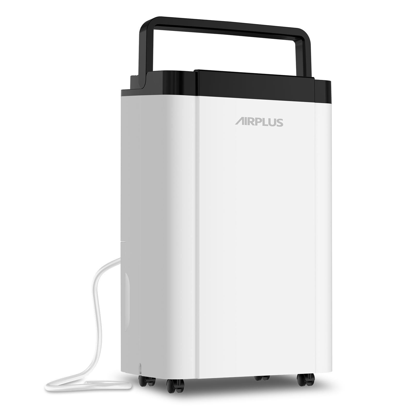 AIRPLUS 4,000 Sq. Ft. 50 Pints Dehumidifier with Hose, Humidity with Auto Shut off, Auto Drain or Manual Drainage, 0.8 gal Water Tank Capacity for Basement