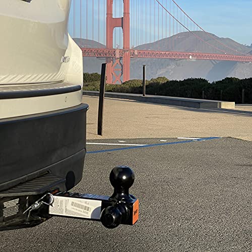 TOPSKY Trailer Hitch Tri Ball Mount, 1-7/8,2,2-5/16-inch Hitch Ball, Fits 2-inch Receiver, TS2004…