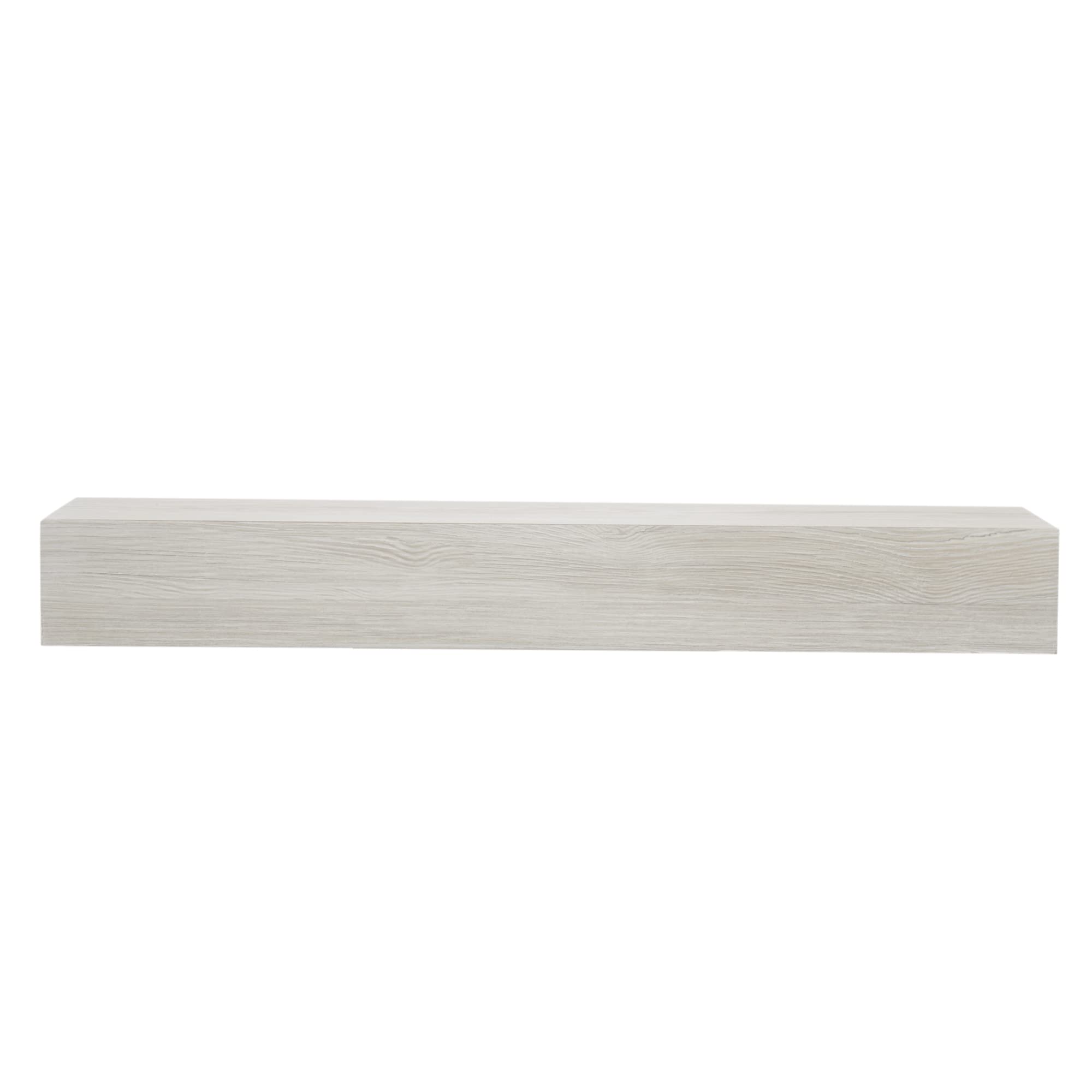 Kiera Grace Chunky Floating Shelves, Modern Wall Mounted Shelves Hanging Shelf for Home, Room, Office, 22", Grey, 1Pack