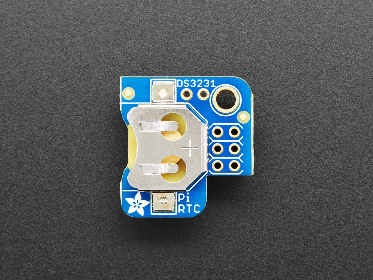 Adafruit 4282 PiRTC - Precise DS3231 Real Time Clock for Raspberry Pi