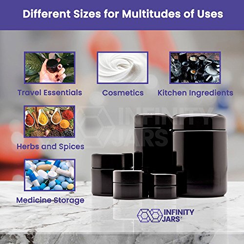 Infinity Jars Screw Top Gift Pack 5 ml-250 ml