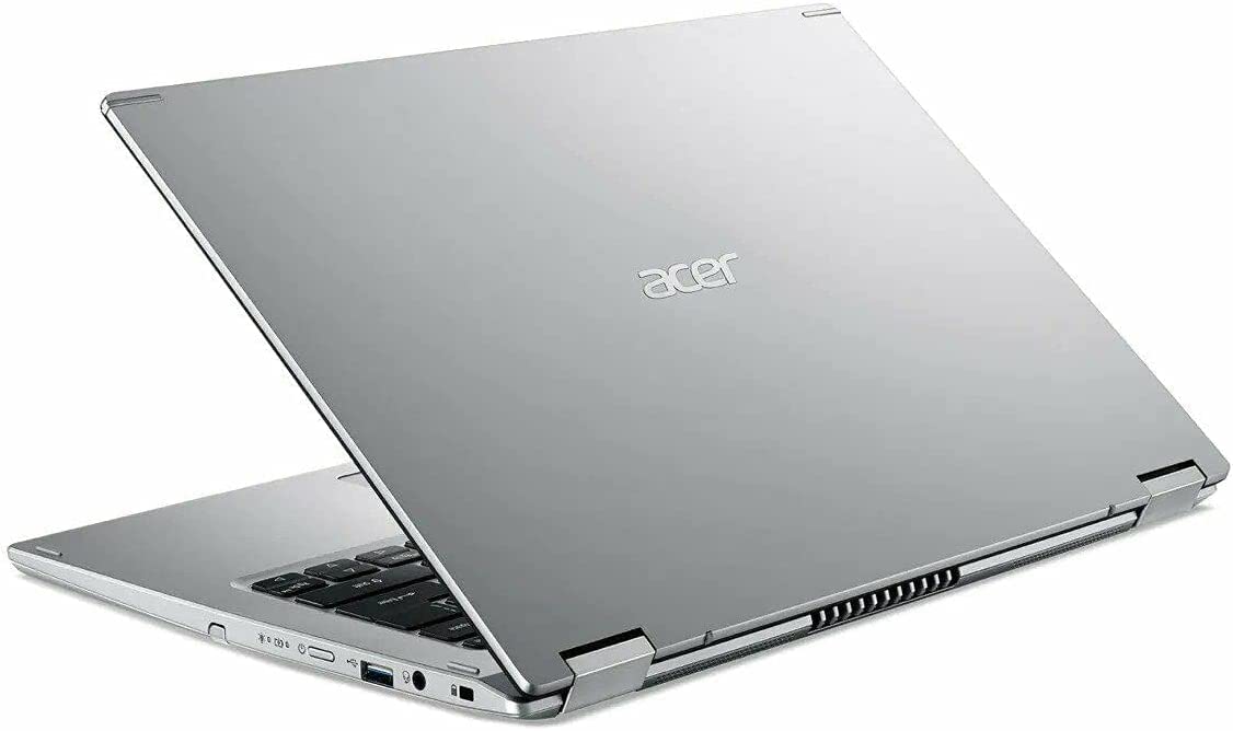 acer Touchscreen Spin 3 Convertible 2-in-1 Laptop Ryzen 3 3250U up to 3.5GHz 4GB DDR4 128GB SSD Web Cam HDMI Win 11 (Renewed)