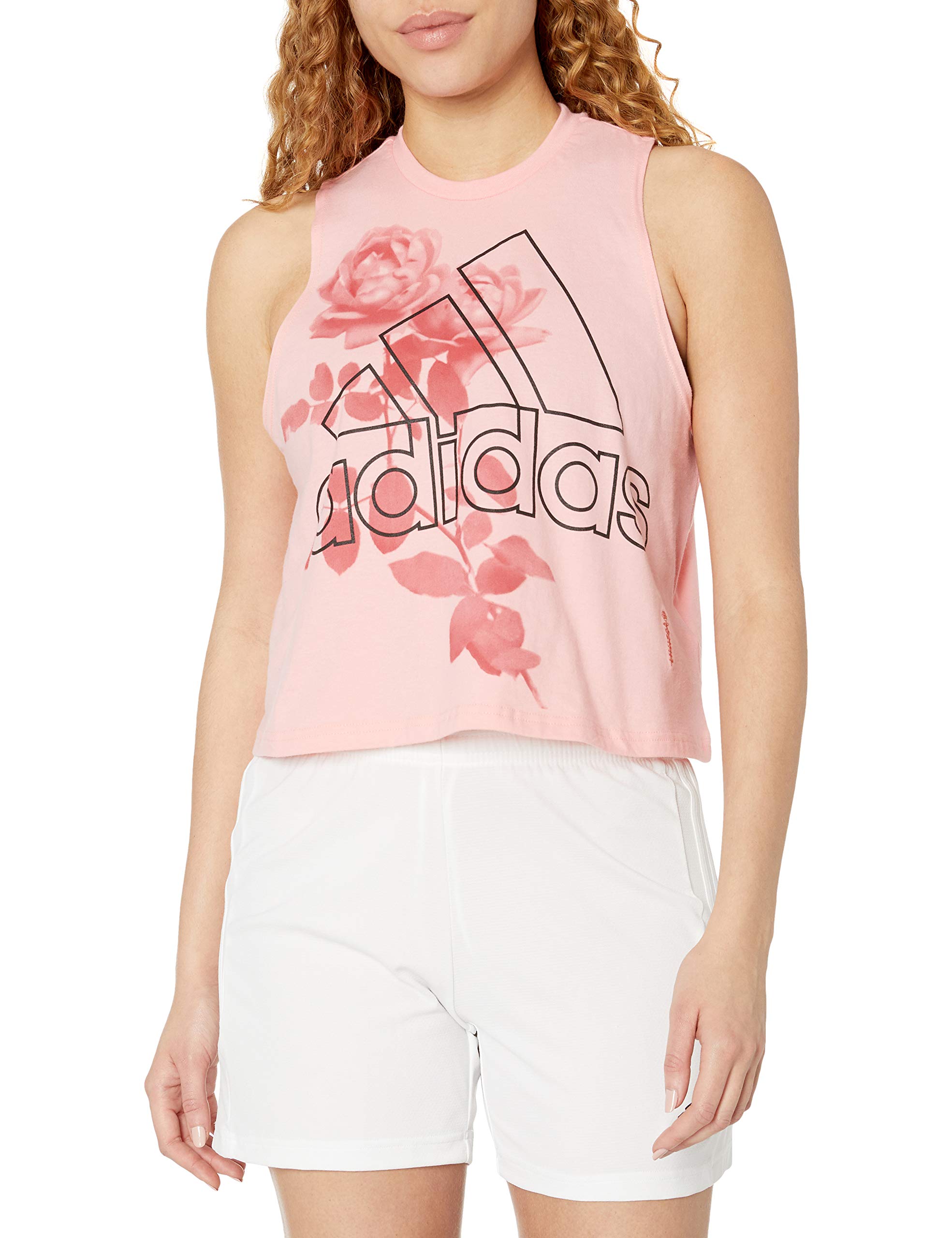 adidas Women's WIP Crop Glory Pink Small
