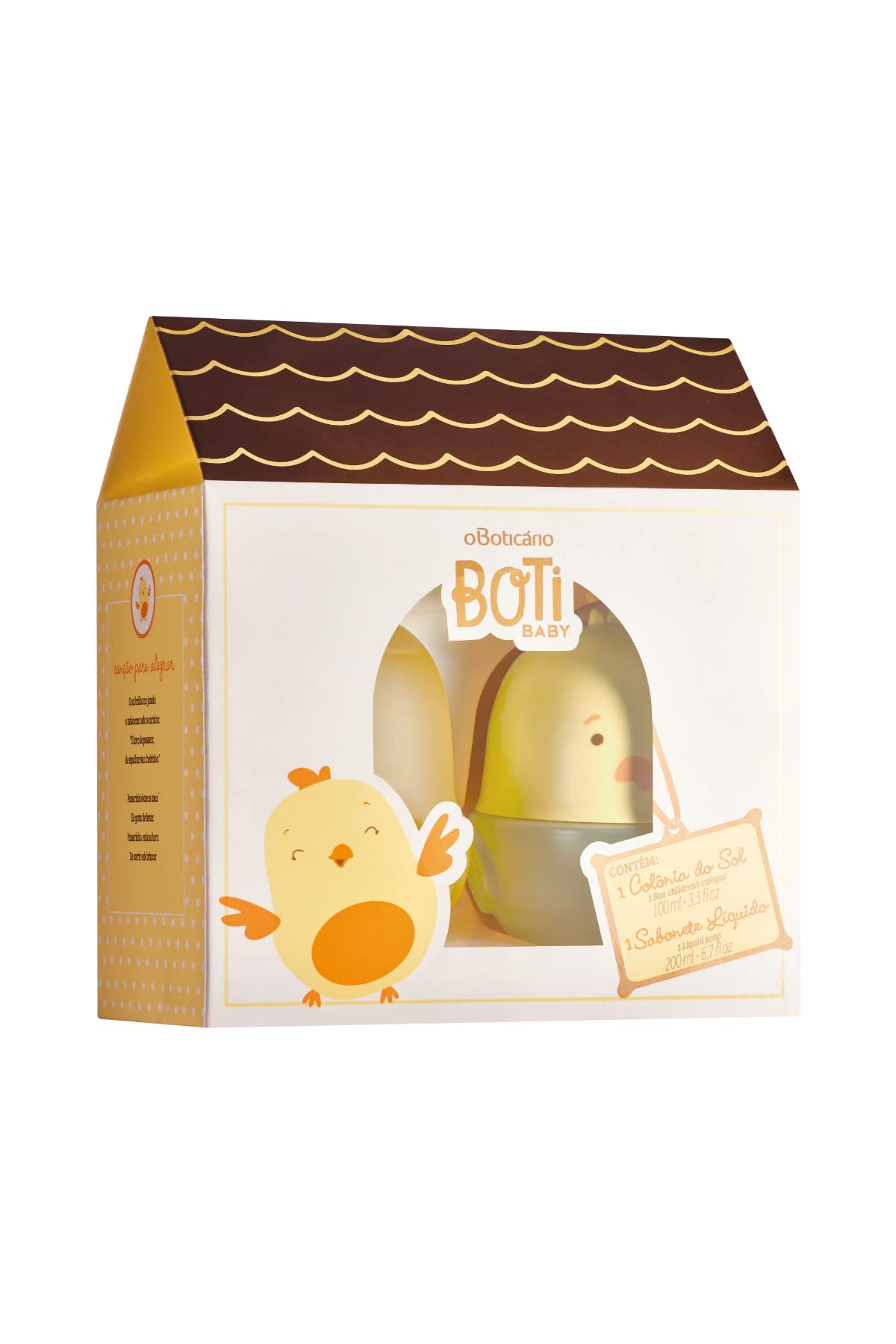 O BOTICARIO Boti Baby Sun Fragrance Gift Set, Relaxing Lavender Baby Perfume Spray & Baby Soap