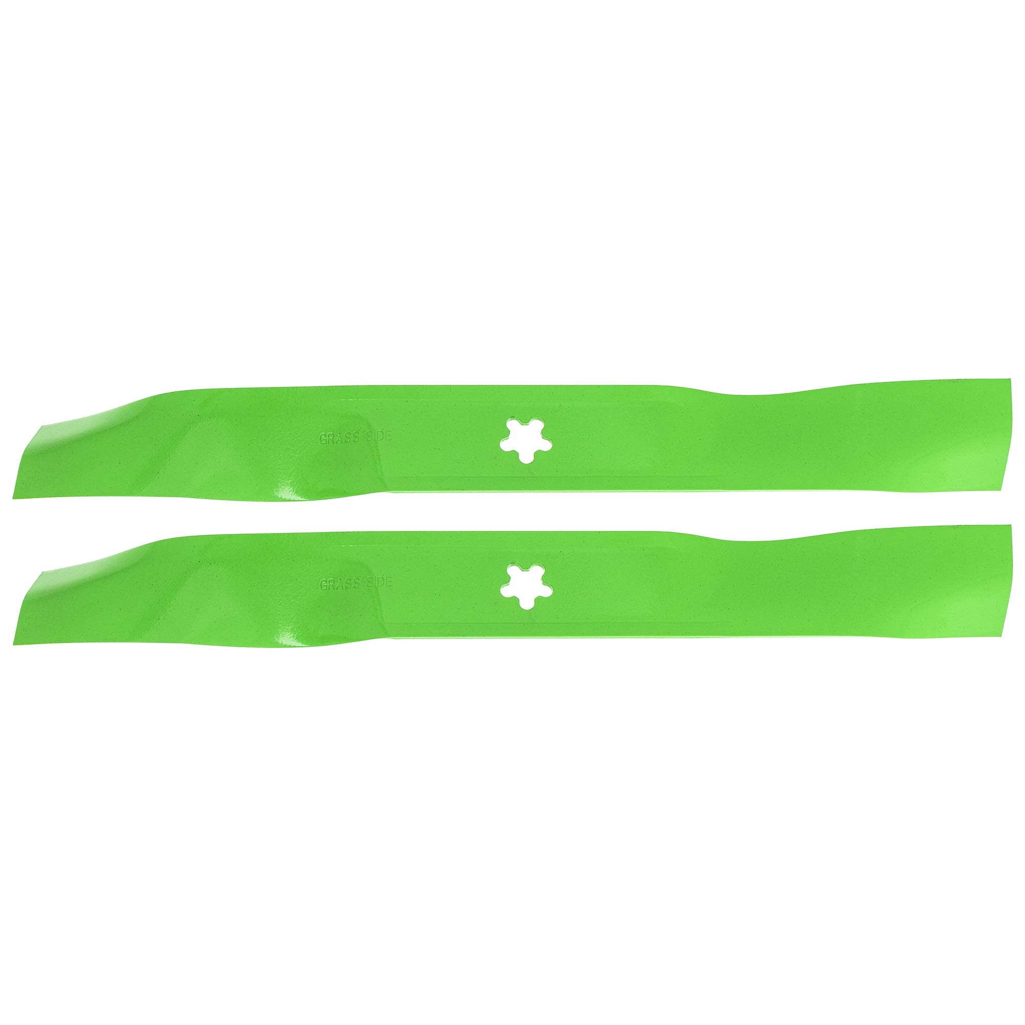 8TEN LawnRAZOR Mower Blade Set for AYP Husqvarna Poulan LT 120 38 inch Deck 134148 139774 532134148 532139774 (Mulching)
