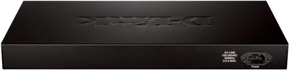 D-Link DGS-1210-28P Web Smart 24-Port GIGABIT POE Switch with 4 SFP Slots, Green