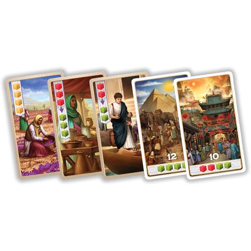 Century Spice Road Board Game | Strategy/ Exploration/ Family Board Game | Ages 8 + | 2 to 4 Players | Average Playtime 30-45 Minutes | Made by Plan B Games,Multi-Colored,40000ENPBG