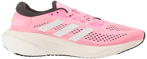 adidas Women's Supernova 2 Running Shoe, Beam Pink/White/Solar Green, 8.5