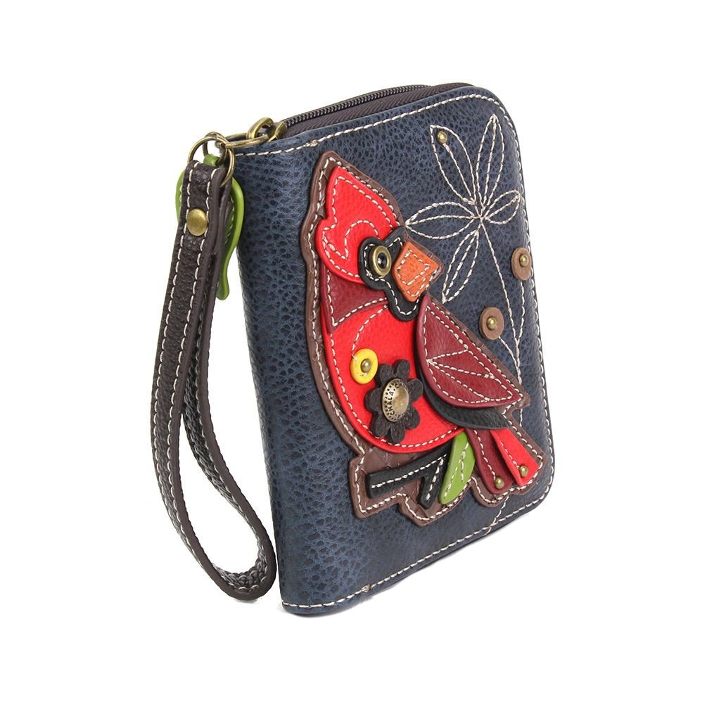 Chala Cardinal Zip-Around Wallet/Wristlet