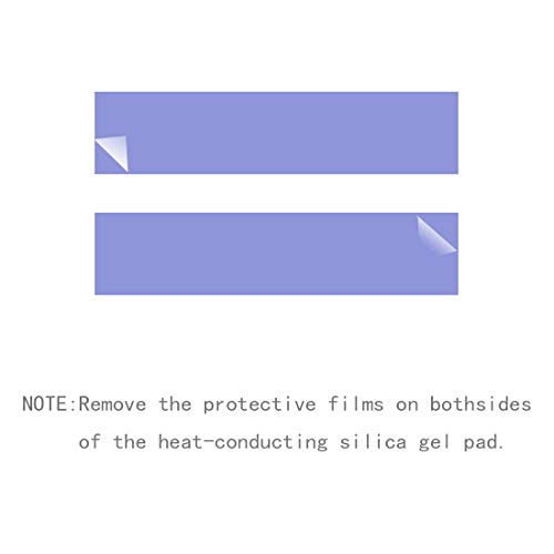 M.2 Heatsink Copper, m2 pcie NVMe Laptop PS5 Heatsink Copper,with Silicone Thermal Pad, for M.2 2280 SSD Laptop