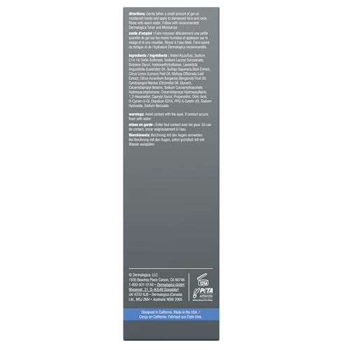 Dermalogica Special Cleansing Gel Gentle-Foaming Face Wash Gel for Women and Men - Leaves Skin Feeling Smooth And Clean, 8.4 Fl Oz