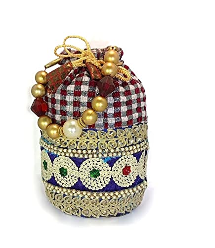 New Women Multicolor Potli Bag Embroidered Party Dress Wedding style15