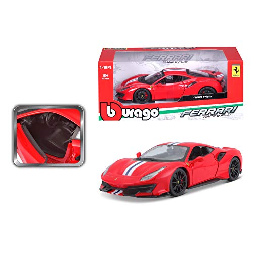 Bburago 1:24 R&P Ferrari 488 Pista - Red