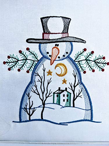 Quilt Kit Country Christmas/Pre Cut Ready to Sew/Finished Embroidery