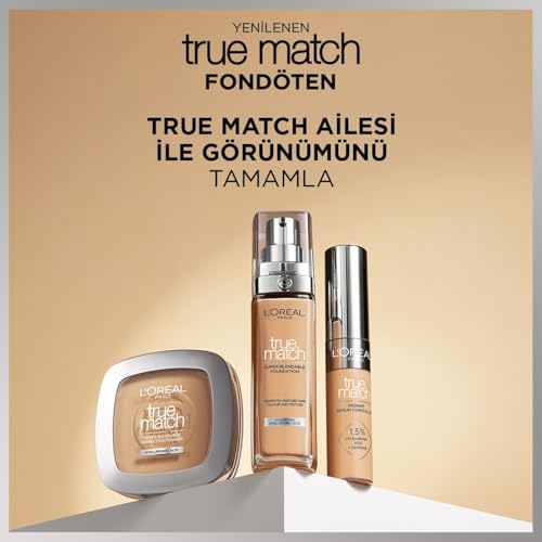 L'Oreal Paris New True Match Foundation 30ml - 3D/3W Golden Beige