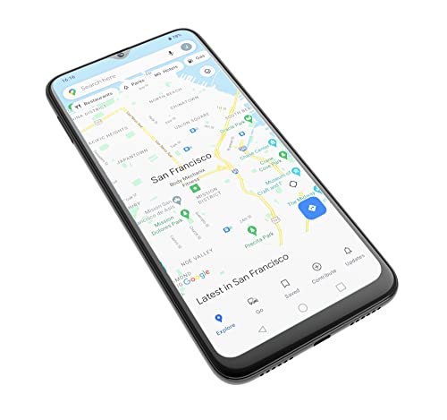 RCA Reno Max | 6.5β HD+ Brightness Boost Display | 64GB + 4GB RAM | 4G LTE Unlocked Smartphone | Android 12 | Octa Core Processor | 16MP Triple Camera | 4000 mAh Battery | Black | T-Mobile