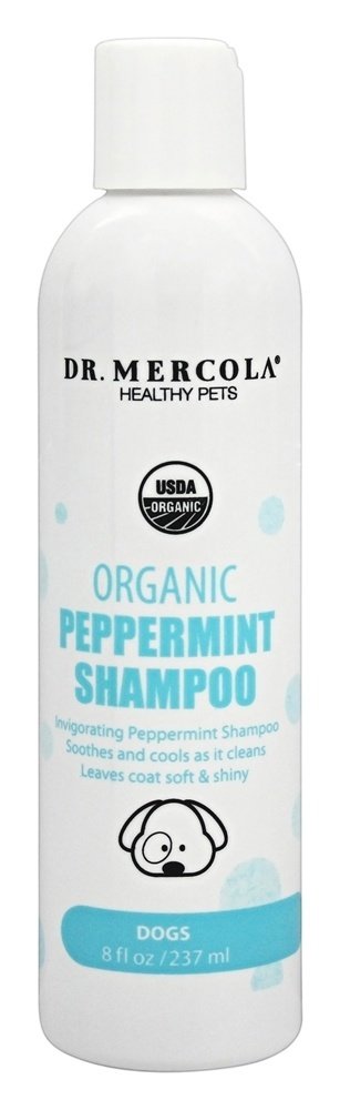 Dr. Mercola Organic Peppermint Shampoo for Dogs - 8 fl oz