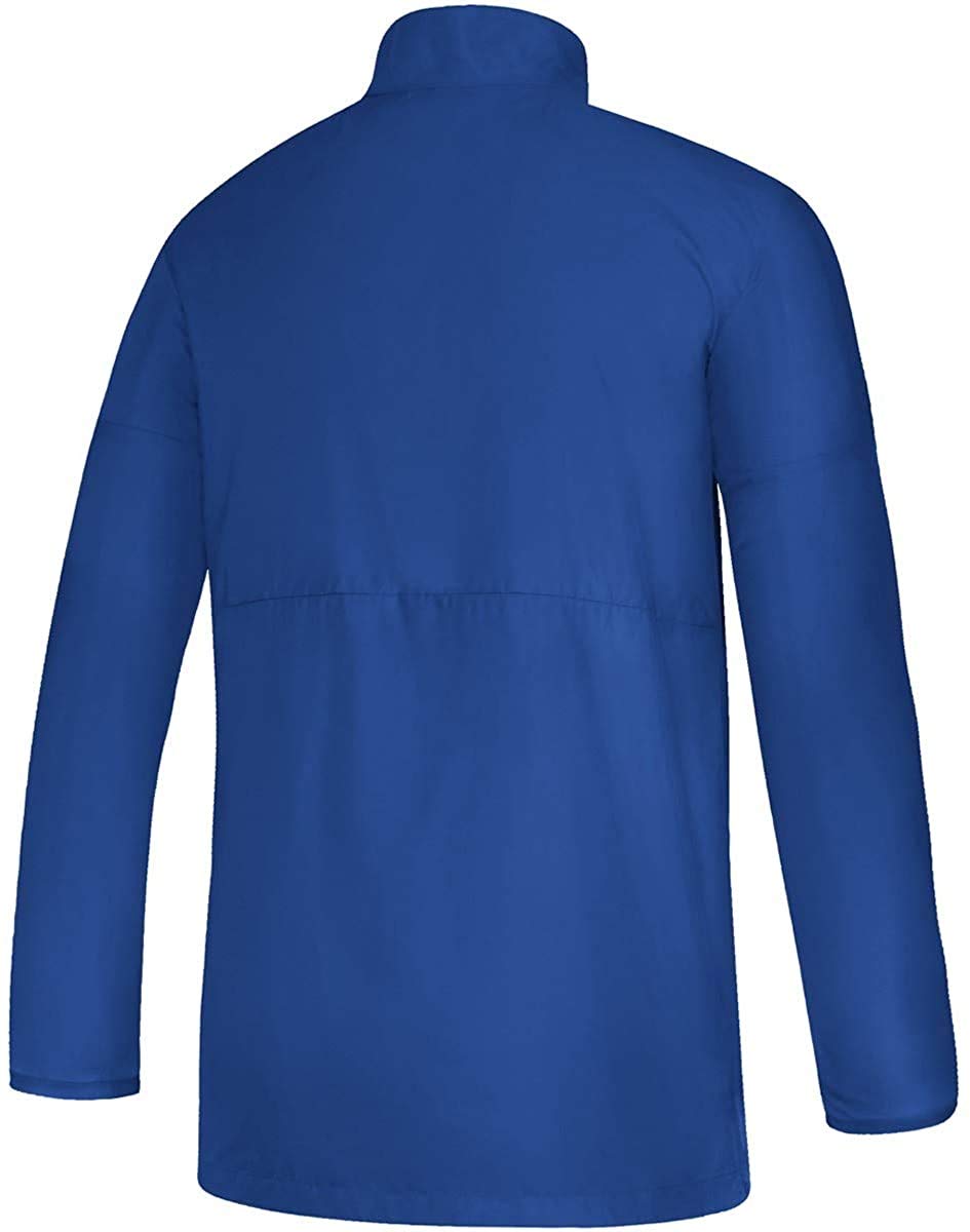 adidas Game Mode Long Sleeve Quarter-Zip Jacket - Men's Multi-Sport S Collegiate Royal/White