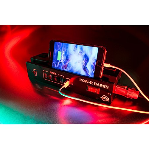 ADJ Products Pow-R Bar65, Utility Power Block with Surge Protected AC Power Sockets and USB Hub PWR571