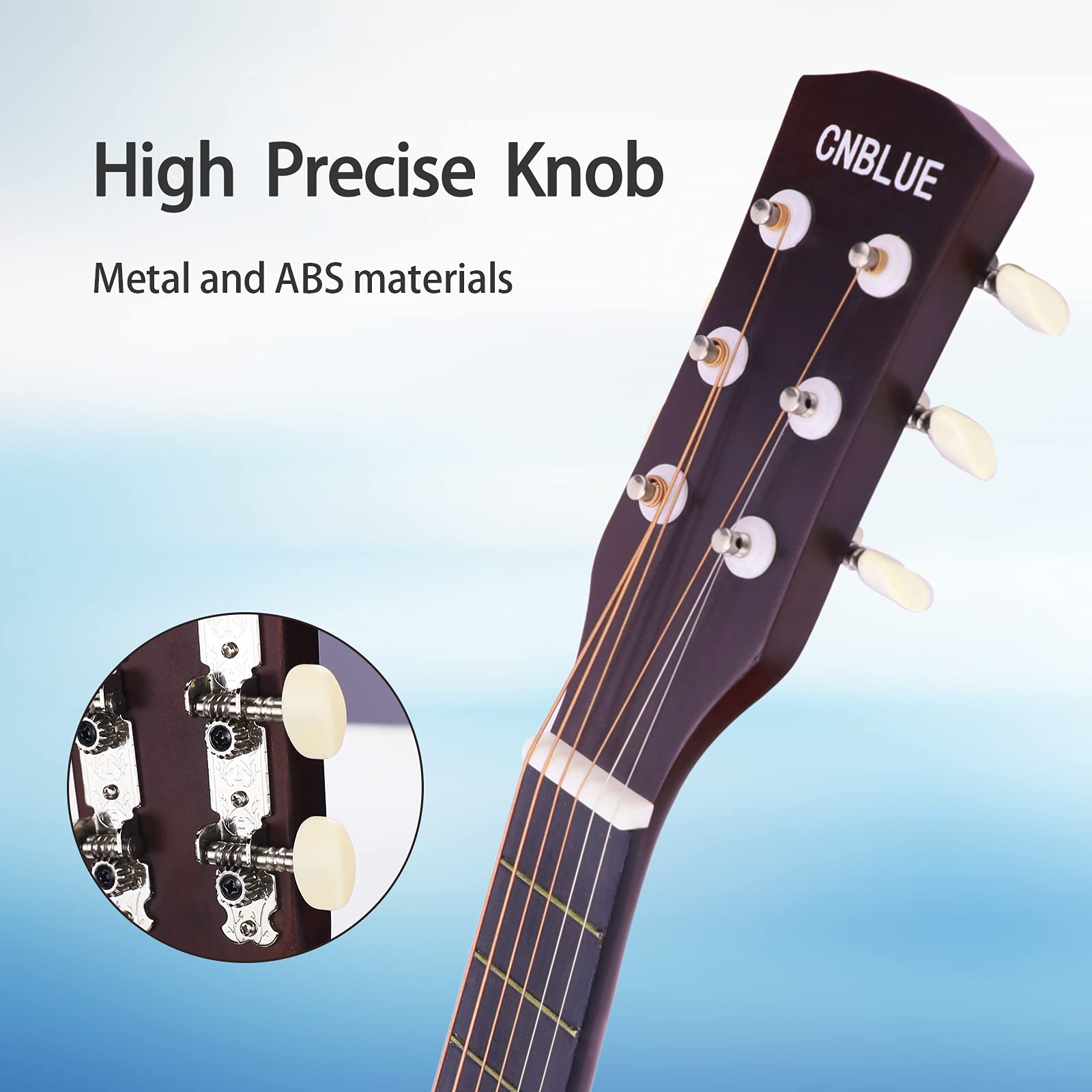 CNBLUE Acoustic Guitar Beginner Dreadnought Acoustic Guitar 30 inch Kids Guitar 1/2 Size Mini Guitar Folk Small Guitar Steel Strings With Gig Bag yellow