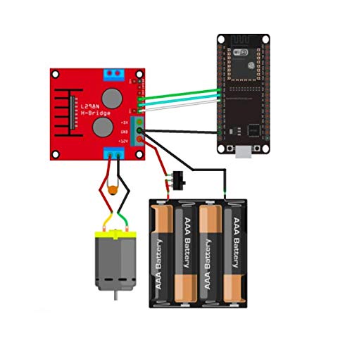 L298N Motor Drive Controller Board Module Dual H Bridge DC Stepper for Arduino Smart Car Robot R3 2560 ESP32 ESP826