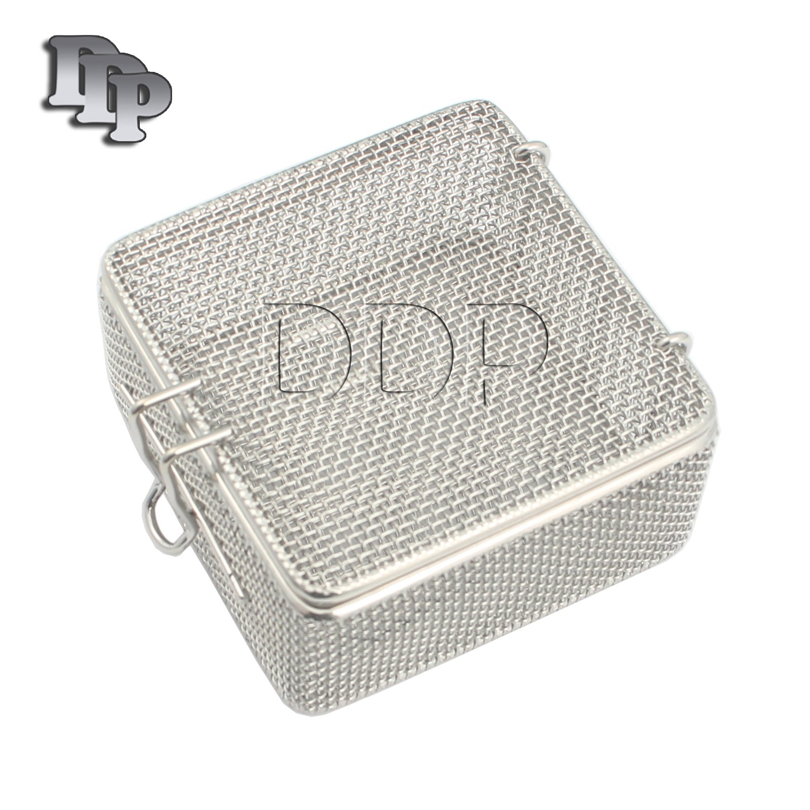 DDP Micro MESH Tray 7.5 X 7.5 X 3.5 CM Perforated MESH Box DN-373