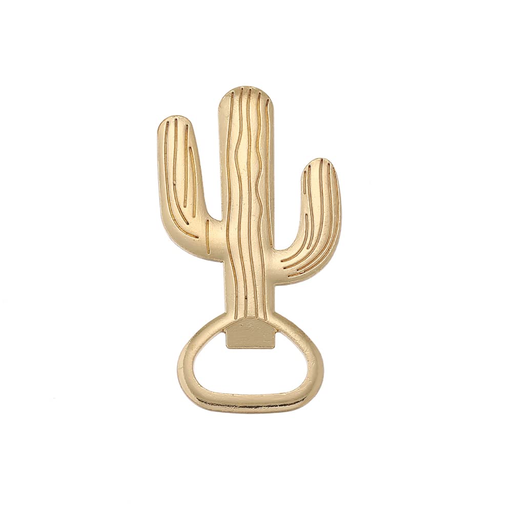 ARFUKA Bottle Opener Stainless Steel Beer Bottle Opener Cactus Shaped Soda Beverage Beer Bottle Opener Women Men Gift for Wedding Christmas and Birthday