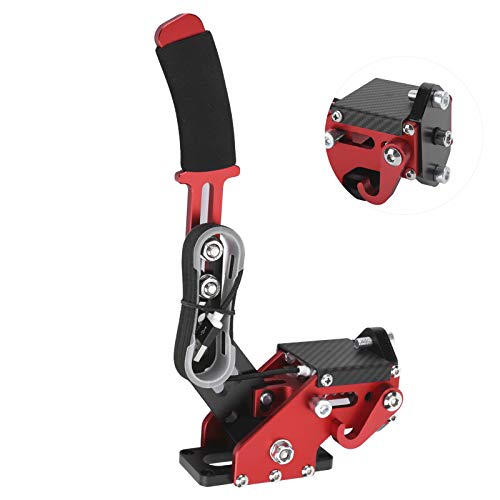 Estink USB Handbrake Game Handbrake High Precise Aluminiu for Indoor Garden(red, White)