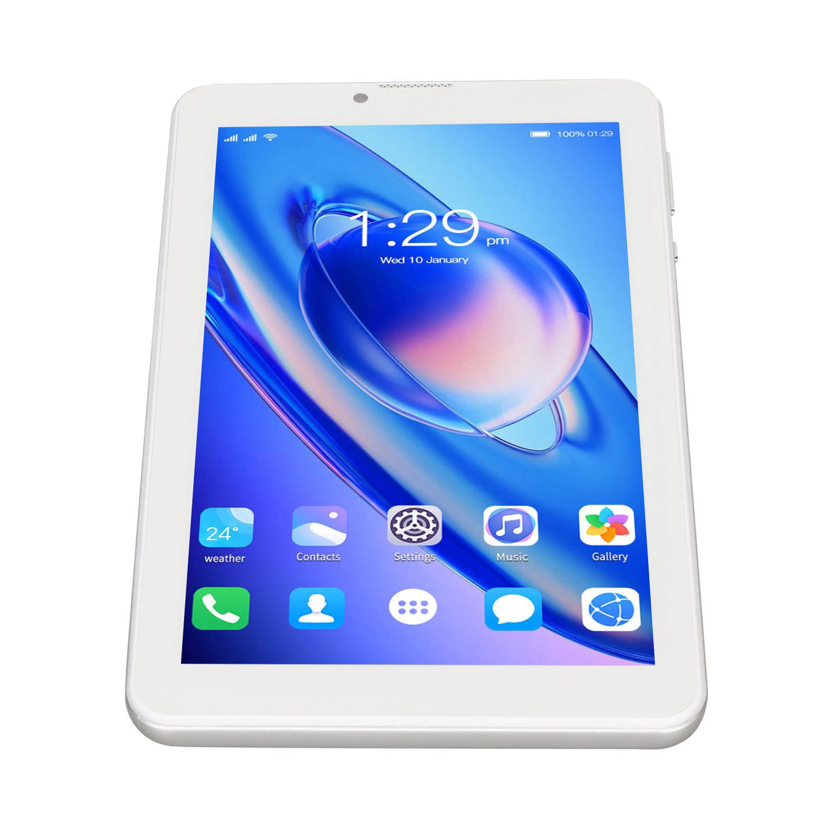 7 Inch Tablet, 100-240V 2GB RAM 32GB ROM Support Multilingual 1280x800IPS HD Display Support 3G Call 3G Call Amusement Tablet (US Plug)